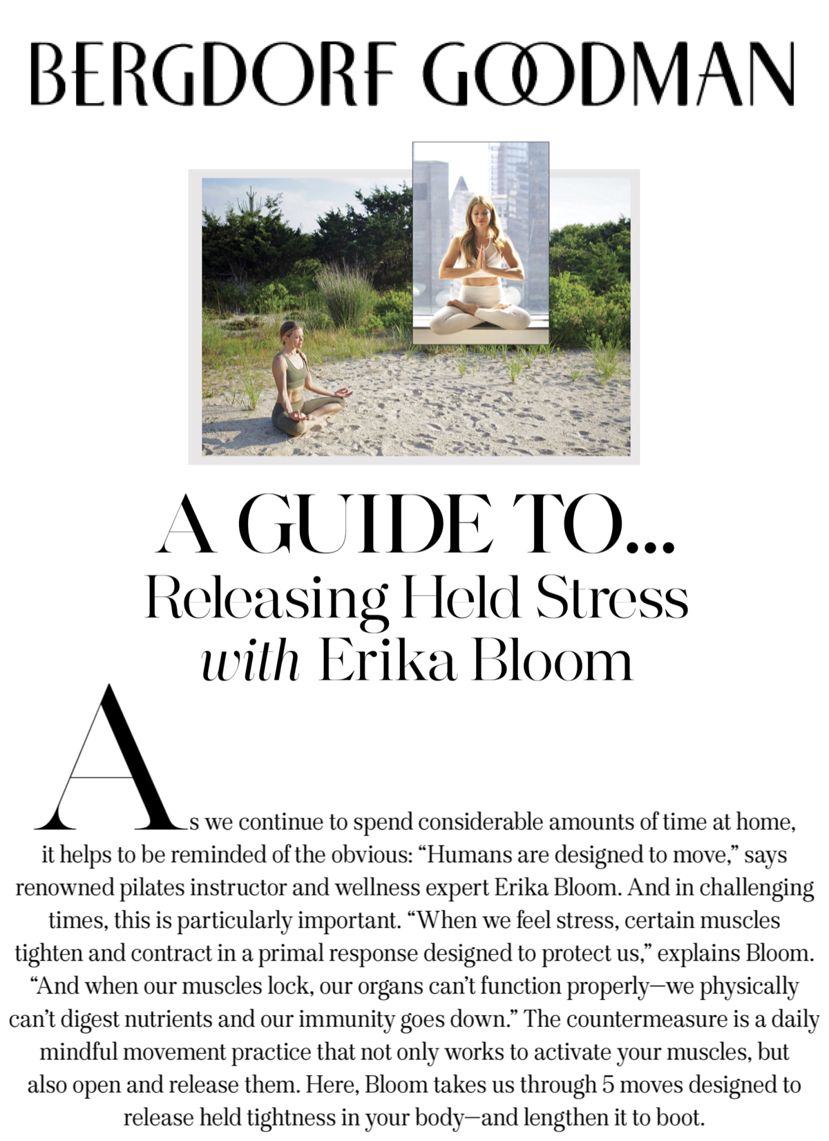 Bergdorf Goodman - Erika Bloom